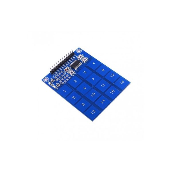 ماژول صفحه کلید خازنی Keypad Touch TTP229 4x4 - قم الکترونیک